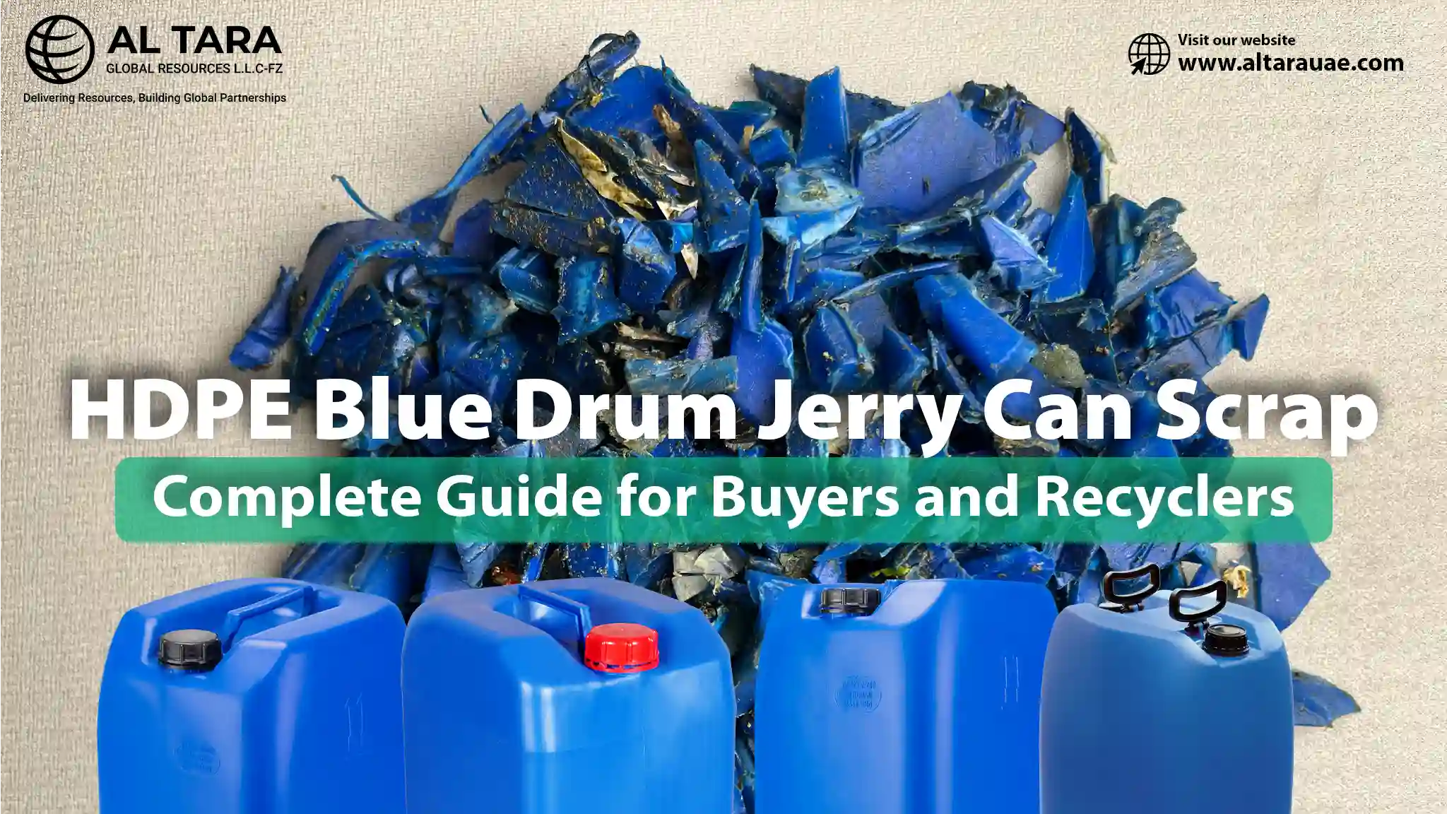 HDPE Blue Drum Jerry Can Scrap: Buyers Guide