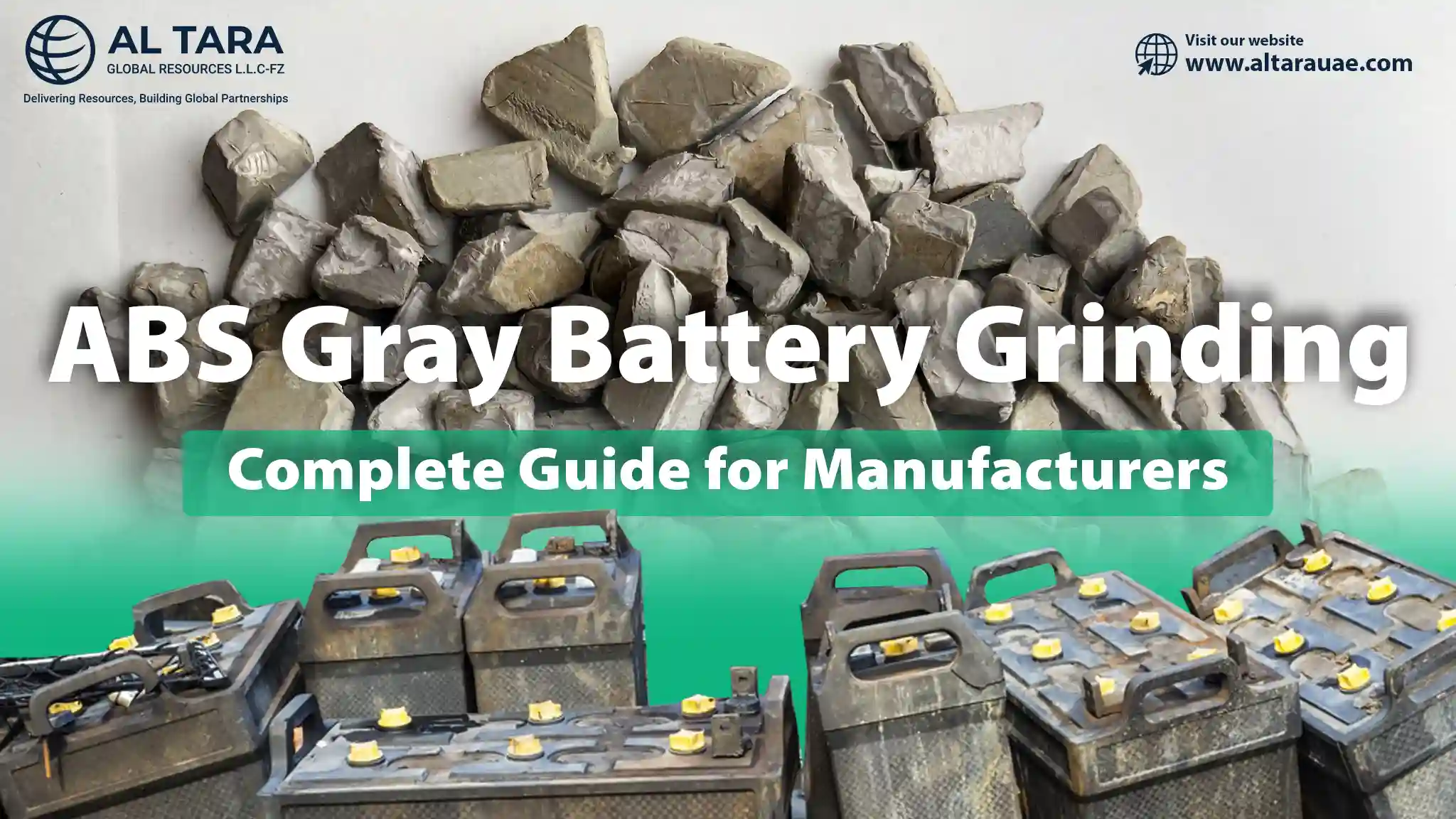 ABS Grey Battery Grinding: Recycled ABS Scrap Guide