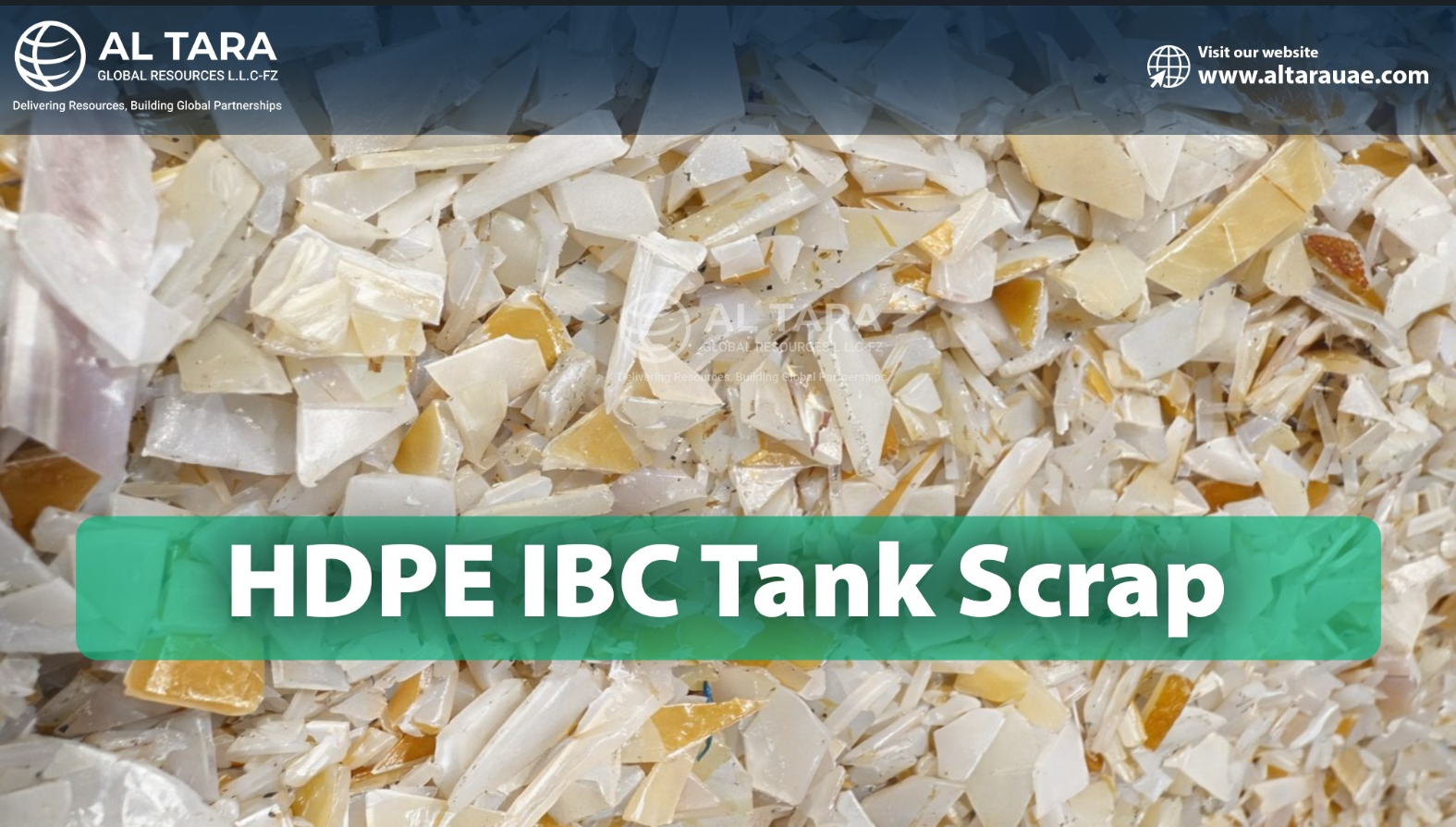 High-Quality HDPE IBC Tank Scrap for Reliable Bulk Supply - AL TARA ...